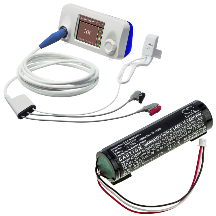 Drager MS32293 Battery Replacement for TOFscan NMT Monitor | Energystox.com
