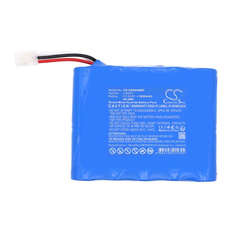 Replacement Battery for Rapid Seal SE640 Genesis 120001 BN123A ...