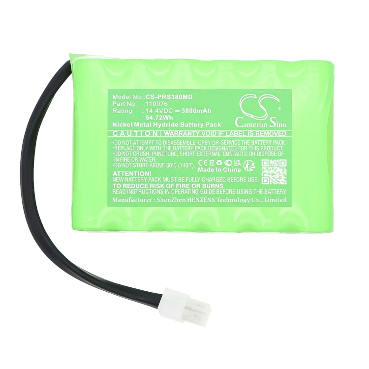 Replacement Battery Progetti 110976 for Rescue Life Defibrillator ...
